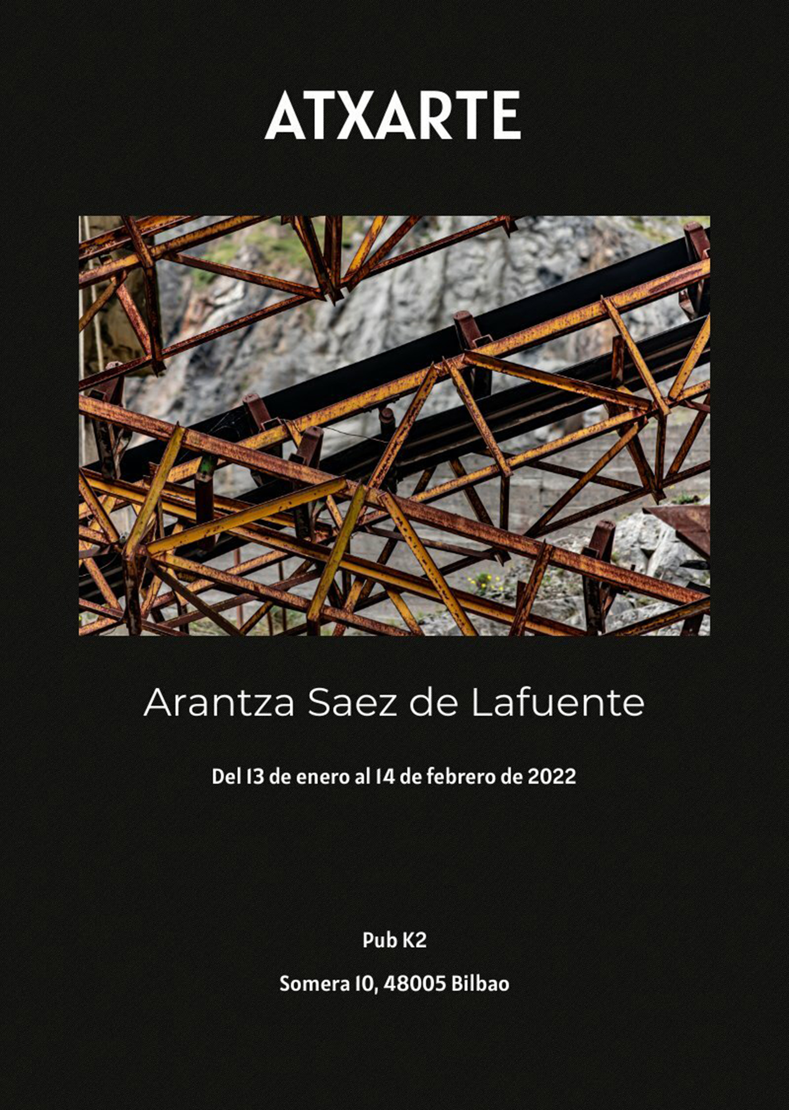 Exposición «Atxarte» en el K2 de Bilbao – A. Saez de Lafuente